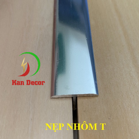 Nẹp Nhôm T14 Màu Inox - Kan Decor