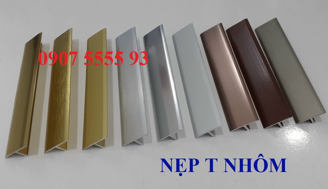 Nẹp Nhôm T20 Màu Đen - Kan Decor