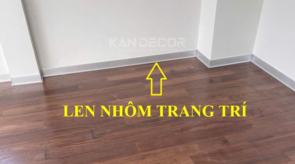 Len Nhôm Chân Tường là gì? - Kan Decor
