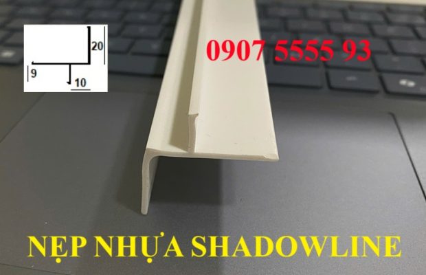 Thanh Shadowline Nhựa PVC - Kan Decor